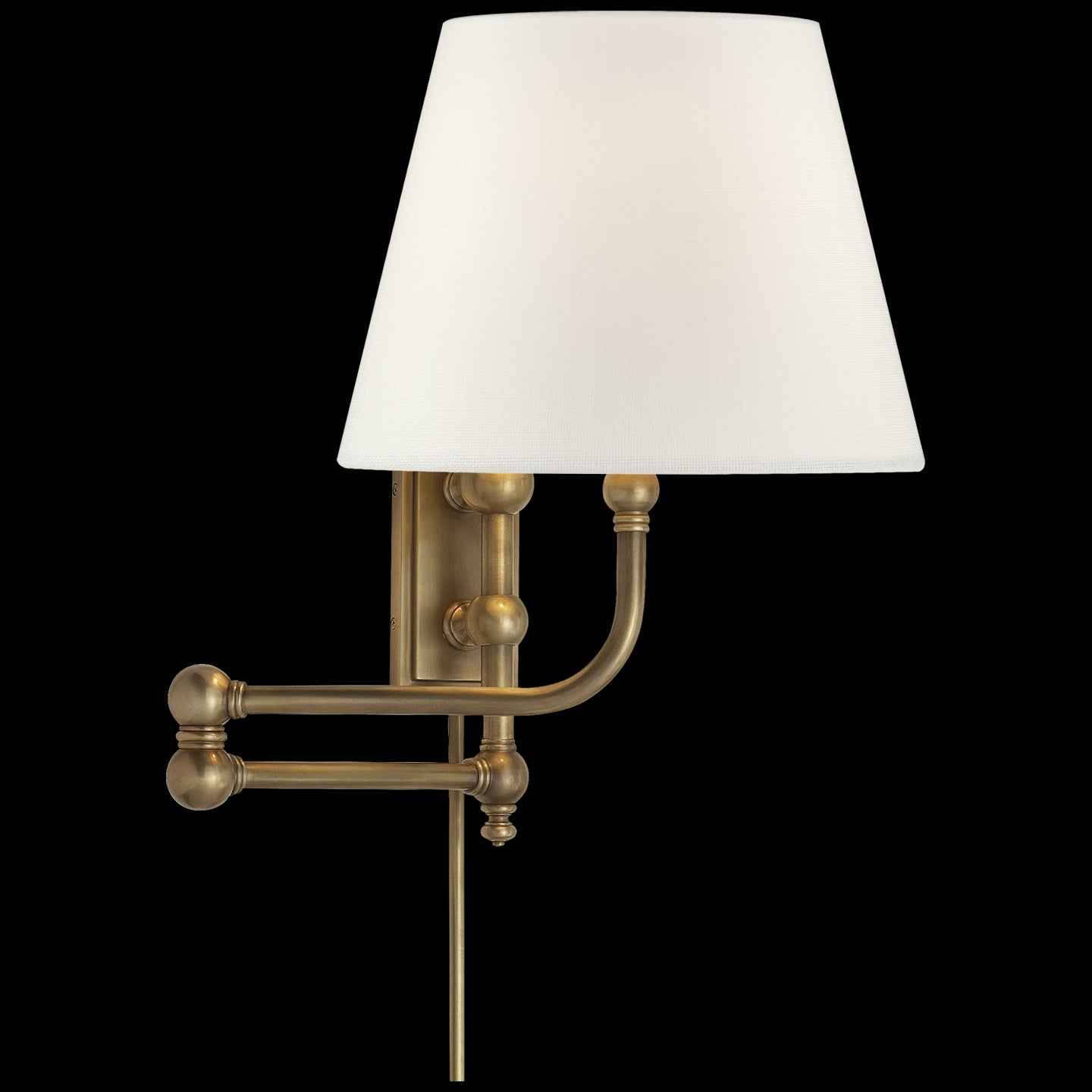 Pimlico Swing Arm Wall Light | Visual Comfort Signature – Cleveland Lighting