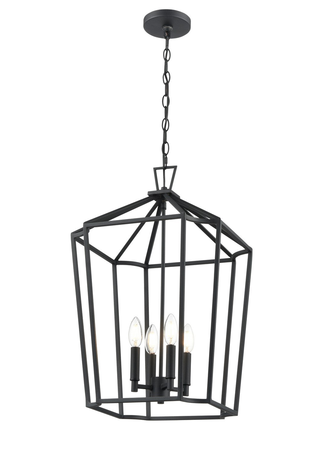 Hylena Chandelier - 91804-TBK by Millennium from Cleveland Lighting