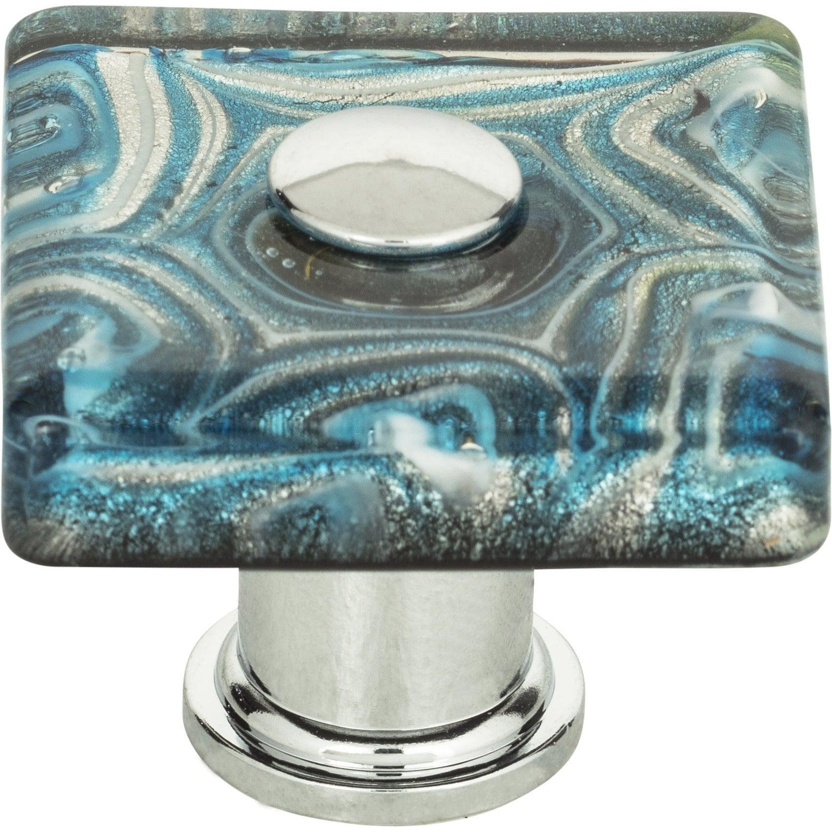 Galaxy Glass Square Knob | Atlas Homewares – Cleveland Lighting