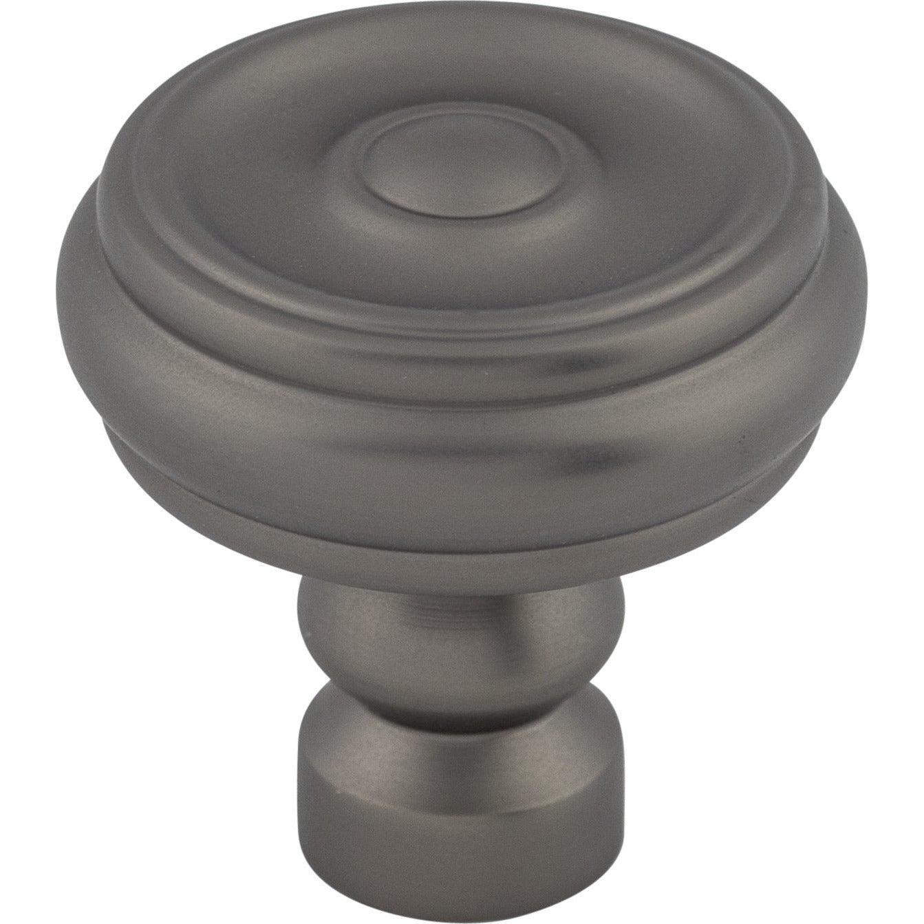 Brixton Button Knob - TK882AG by Top Knobs from Cleveland Lighting