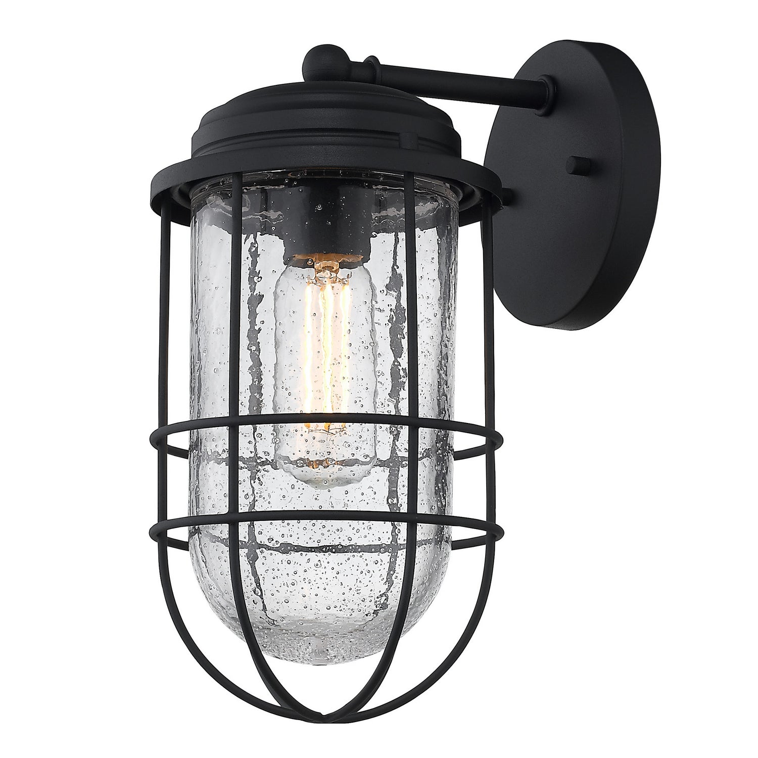 Seaport NB Outdoor Wall Light - 9808-OWM NB-SD by Golden from Cleveland ...