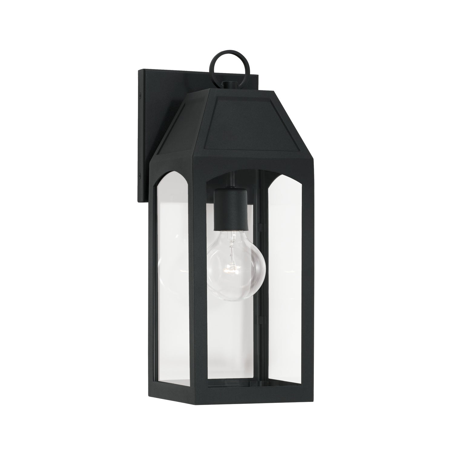 Burton Outdoor Wall Lantern - 946311BK by Capital Lighting from ...