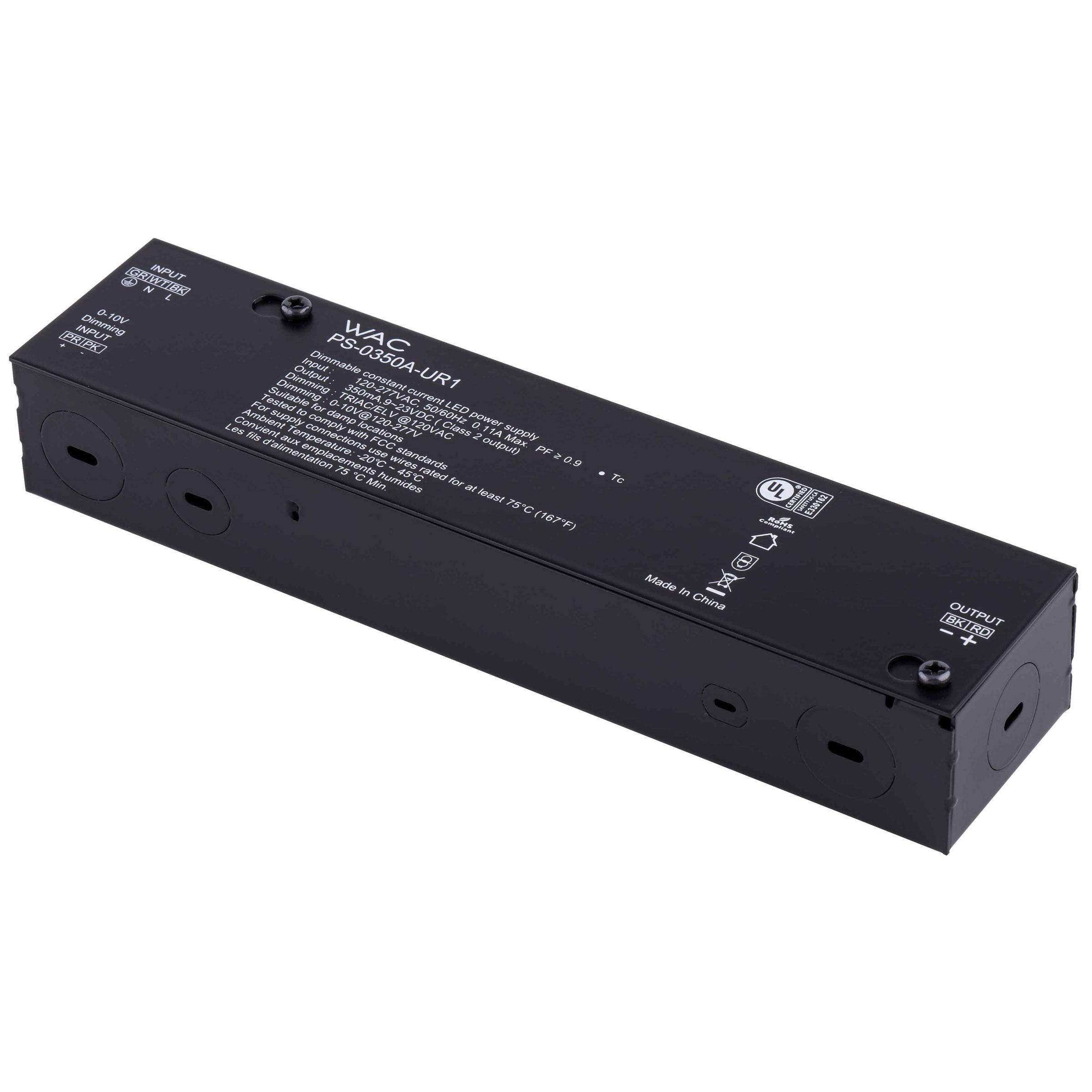 350MA 9-23V 8W Universal 1-Channel Remote Power Supply | W.A.C ...