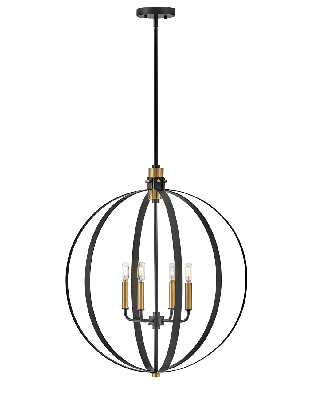 Cirque Chandelier - 83034BK by Lark from Cleveland Lighting