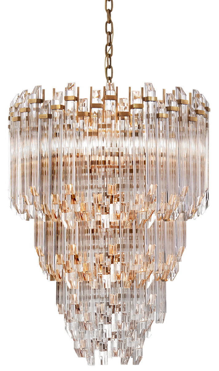 Adele Waterfall Chandelier | Visual Comfort Signature – Cleveland Lighting