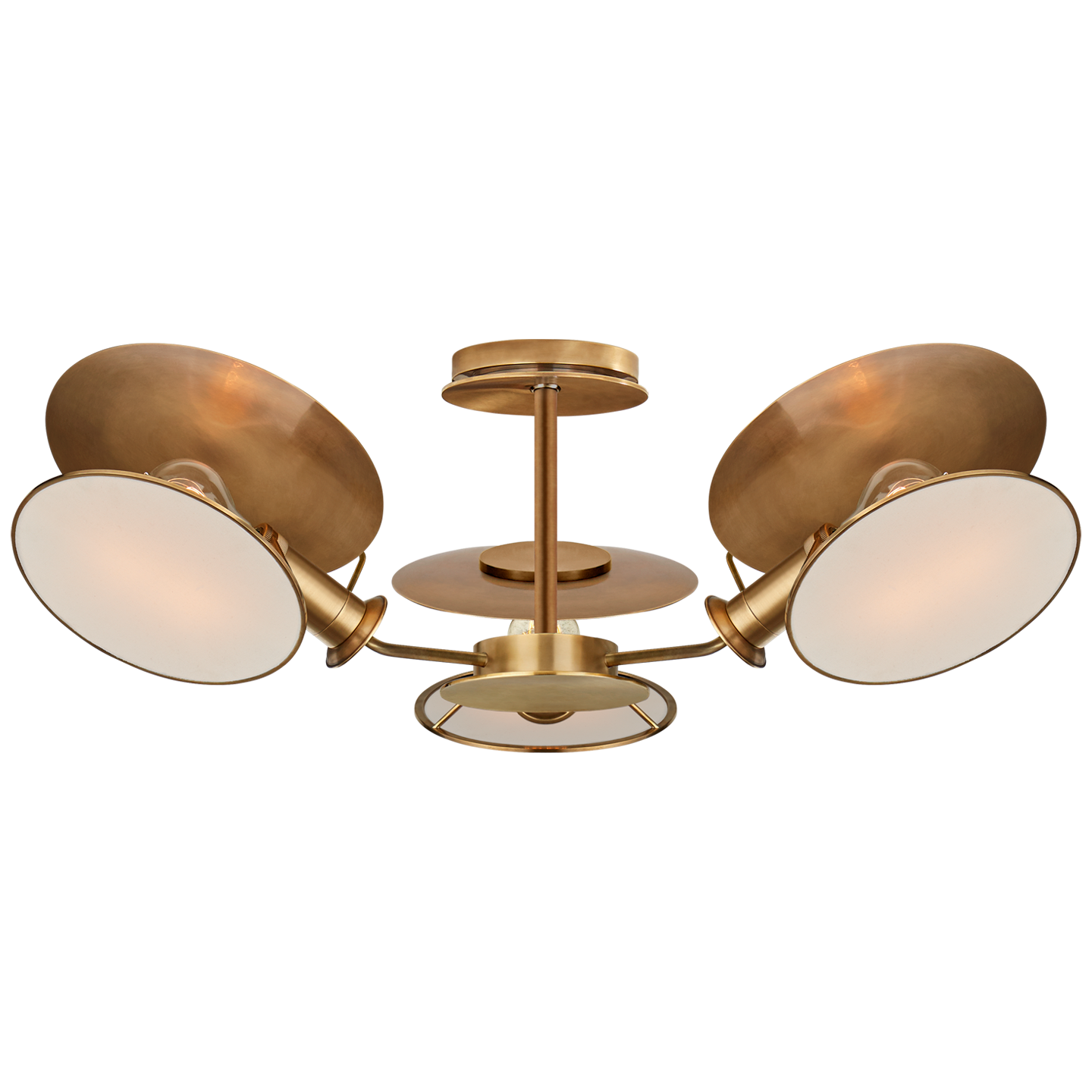 Osiris Semi Flush Ceiling Light - TOB 4290HAB-L by Visual Comfort ...
