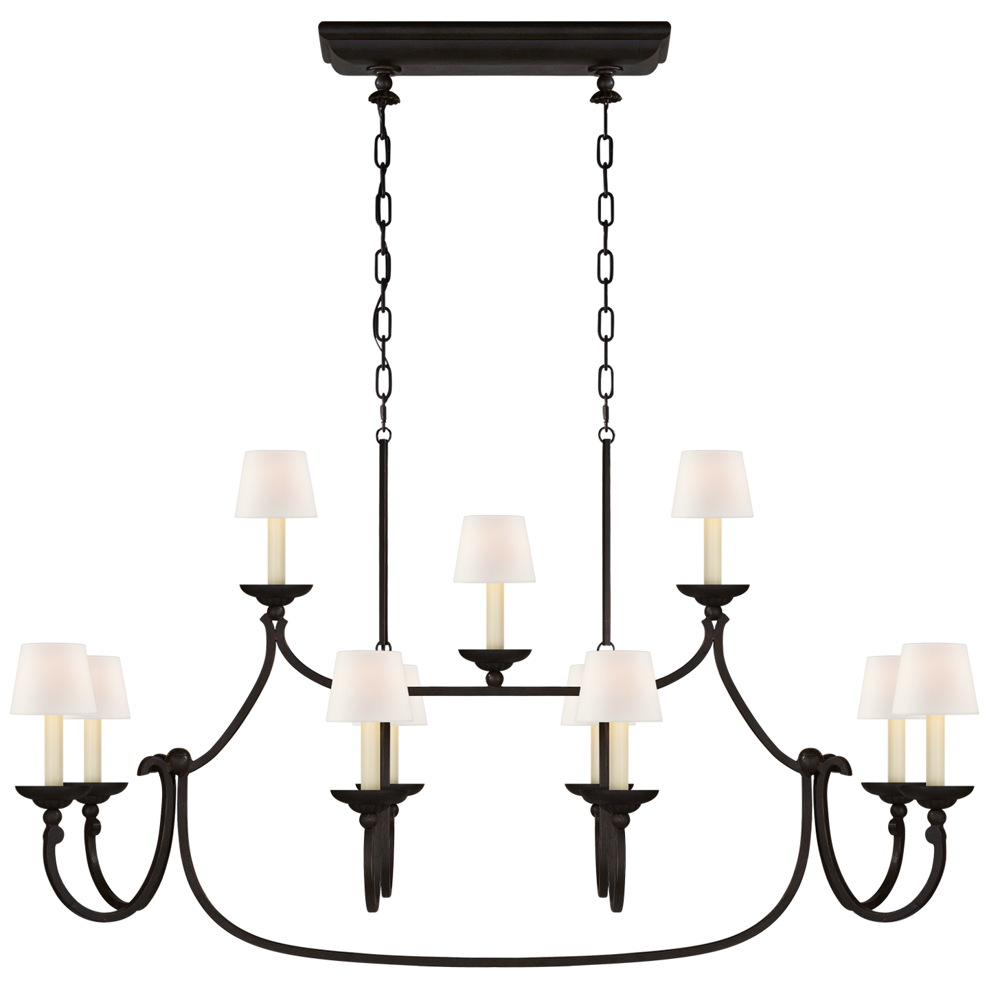 Flemish Linear Pendant - CHC 5495AI-L by Visual Comfort Signature from ...