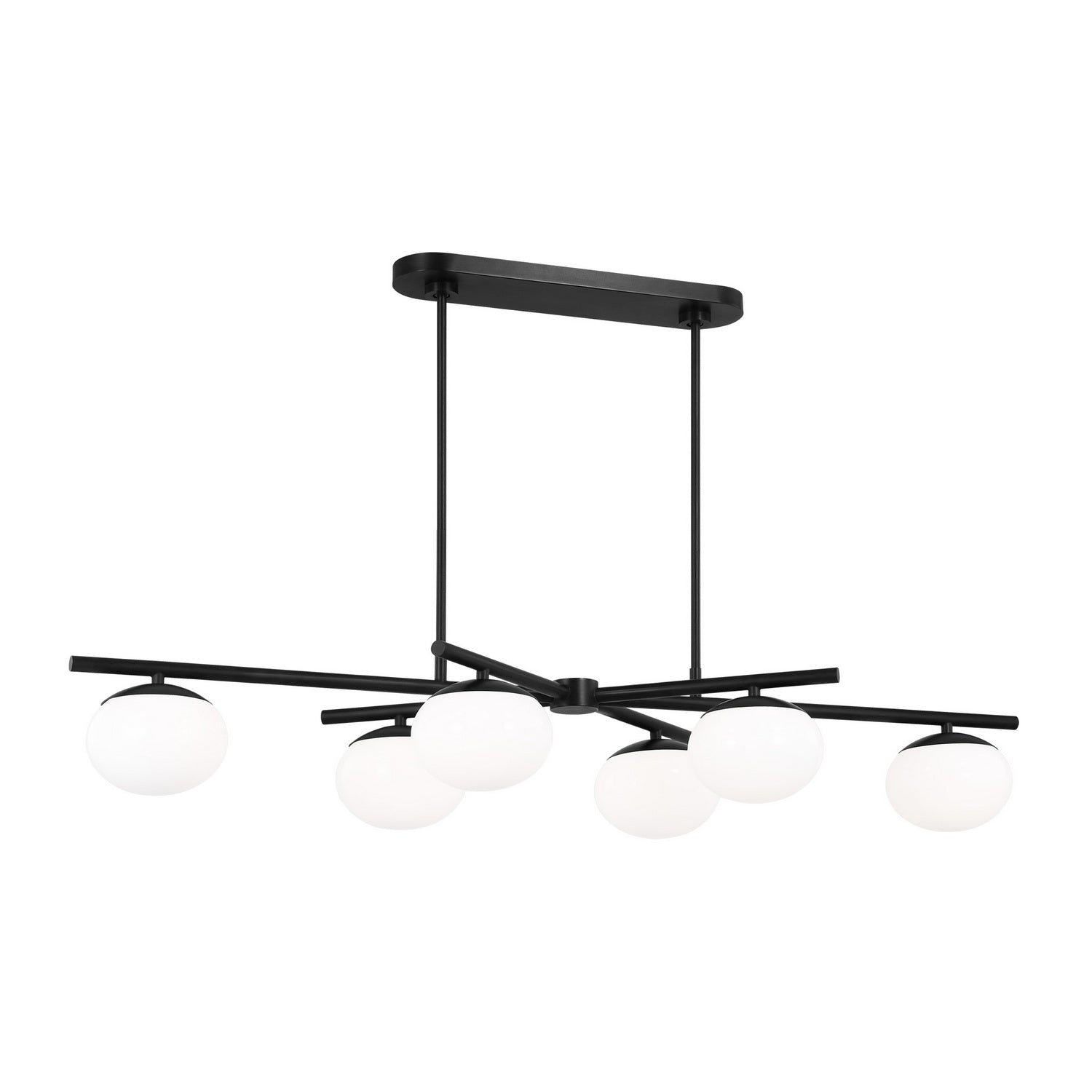 Lune Offset Linear Chandelier - EC1276AI by Visual Comfort Studio from ...