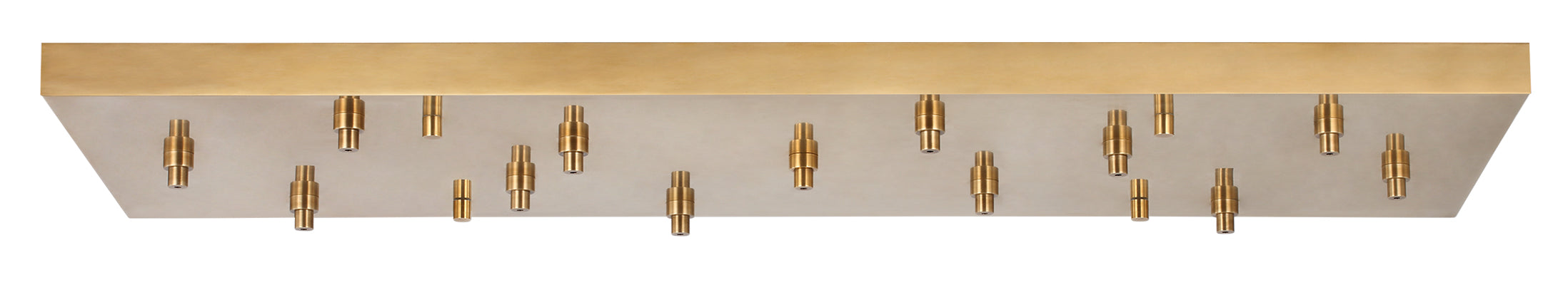 Rectangular Multiport Canopy - SLCH574HAB by Visual Comfort Modern from ...