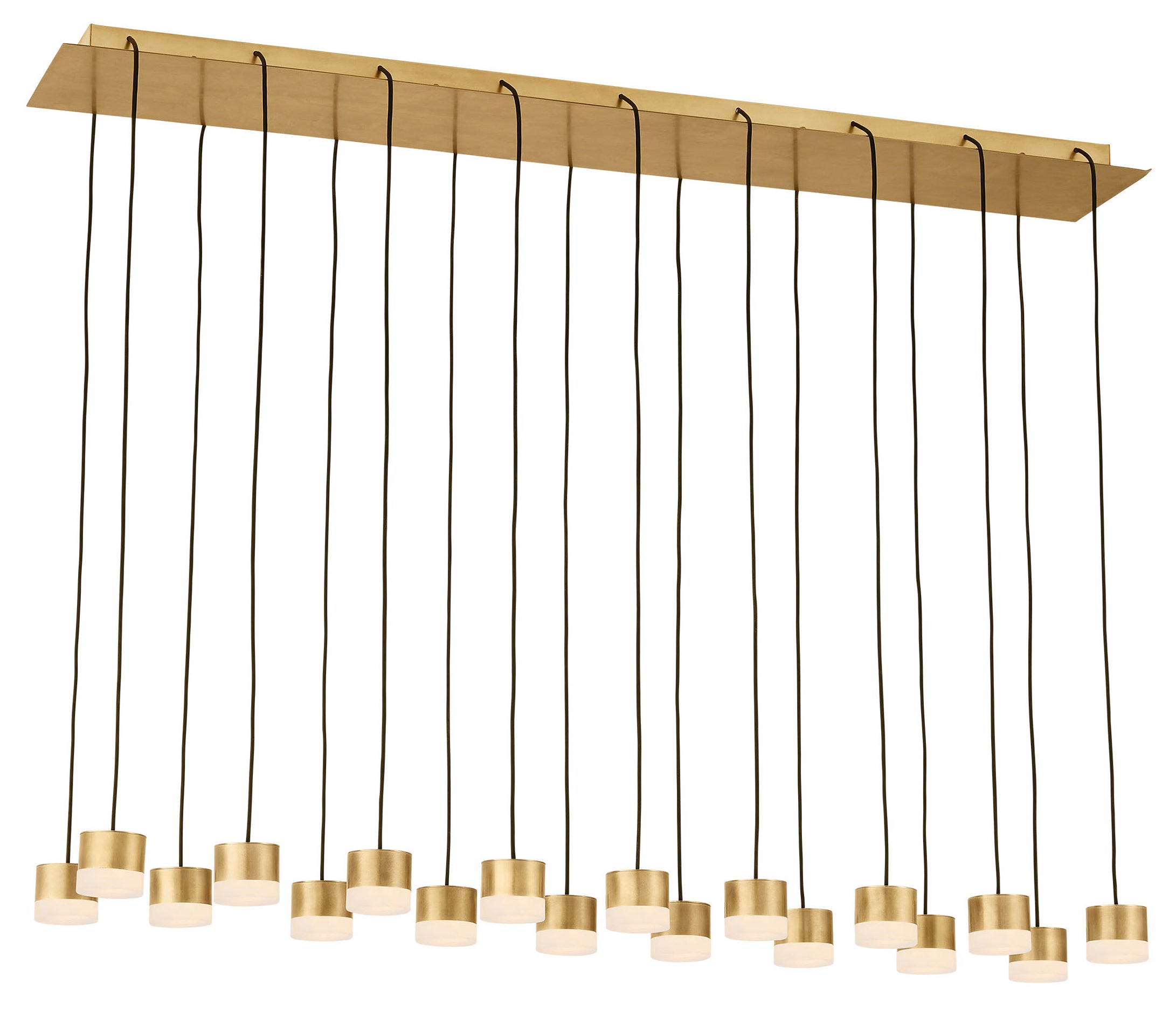 Gable Alabaster Linear Chandelier | Visual Comfort Modern – Cleveland ...