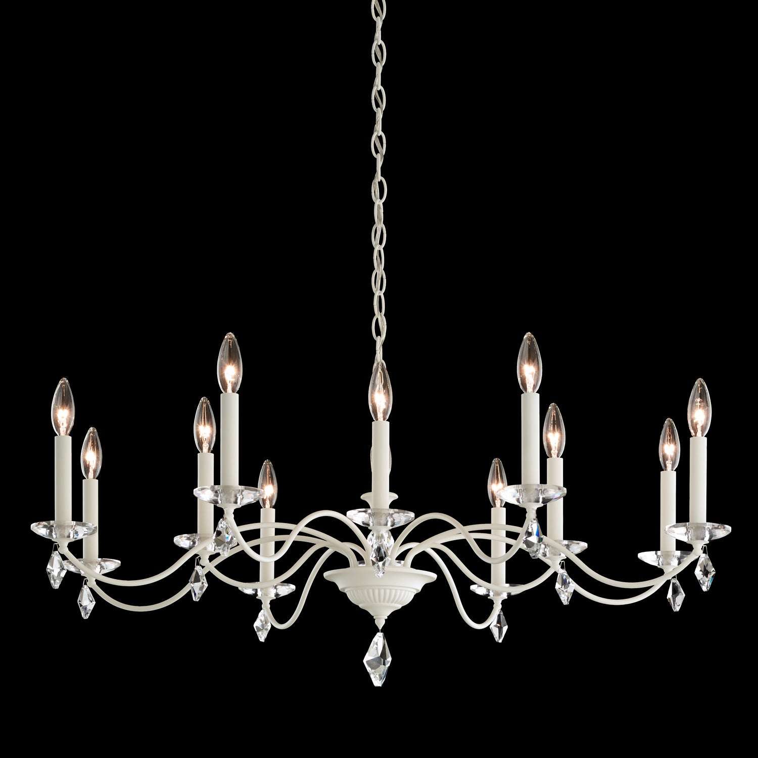 Modique 2 Tier Chandelier - MD1012N-06H by Schonbek from Cleveland Lighting
