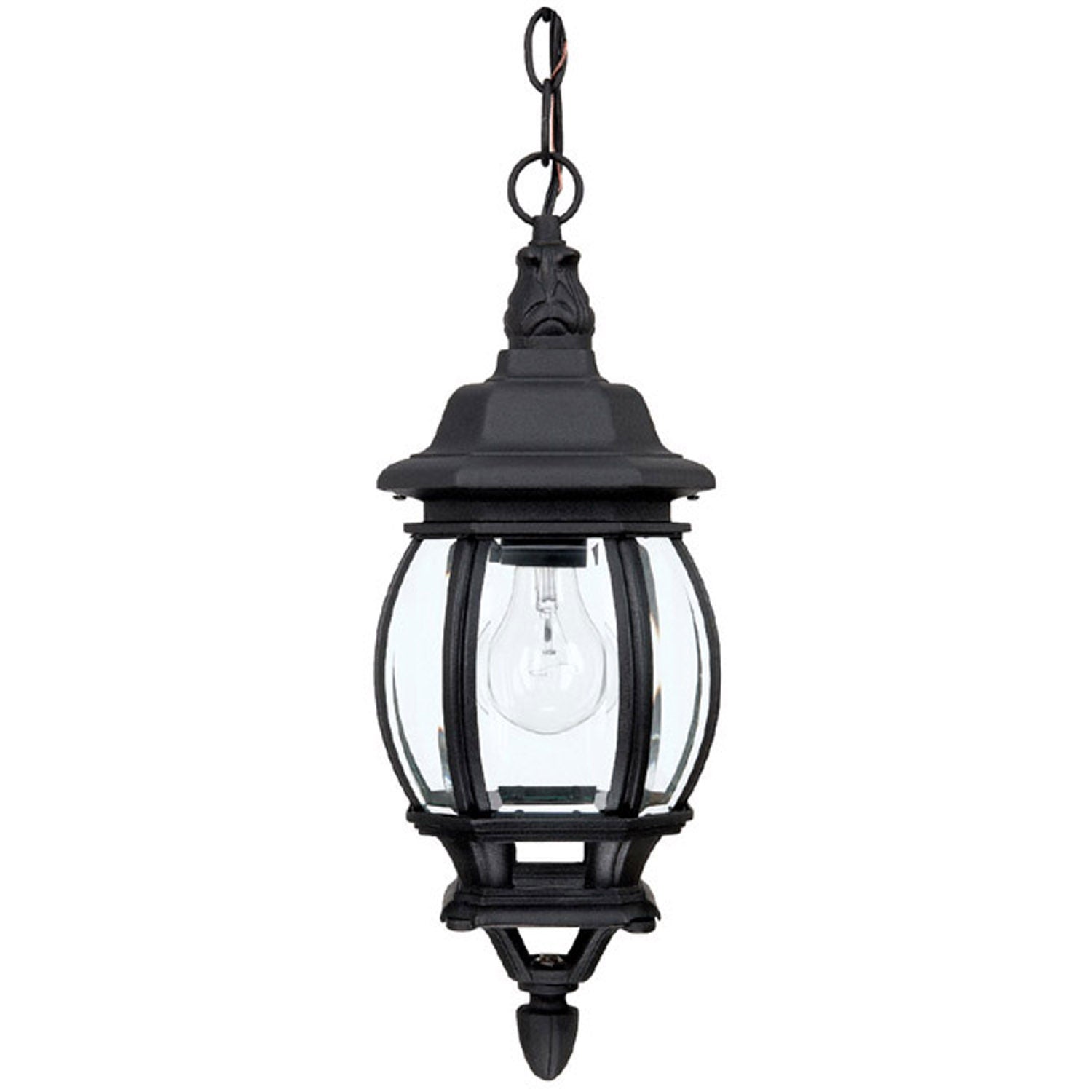 French Country Outdoor Hanging Lantern - 9868BK by Capital Lighting ...