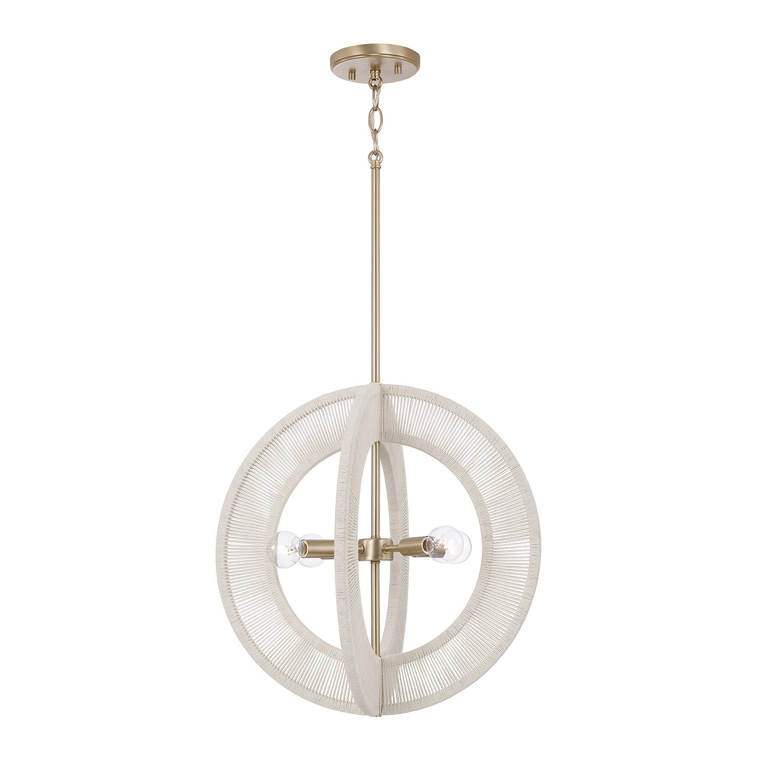 Capital Lighting Delaney Matte Brass Pendant | Cleveland Lighting