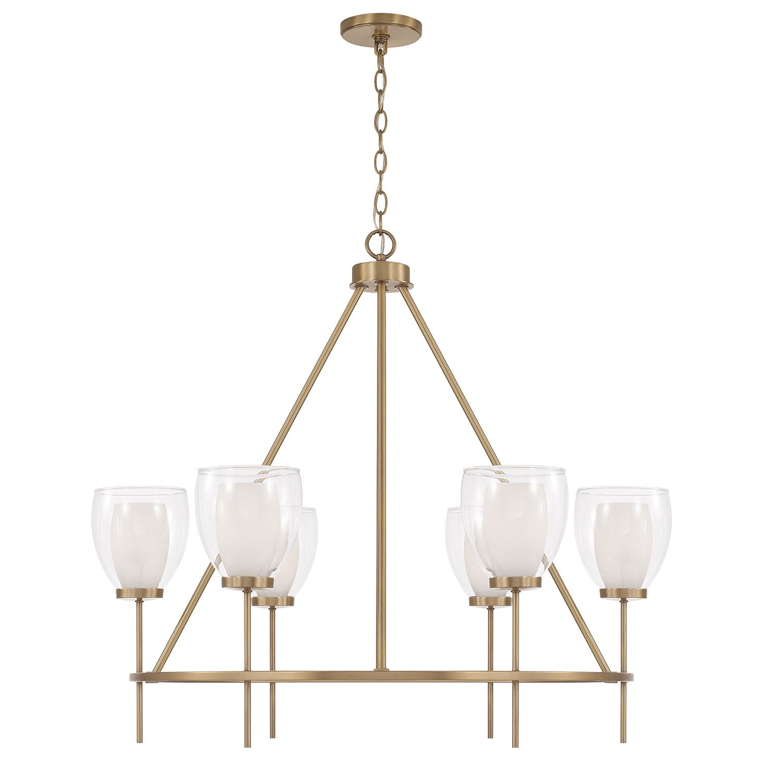 Joss Chandelier - 455961AD by Capital Lighting from Cleveland Lighting