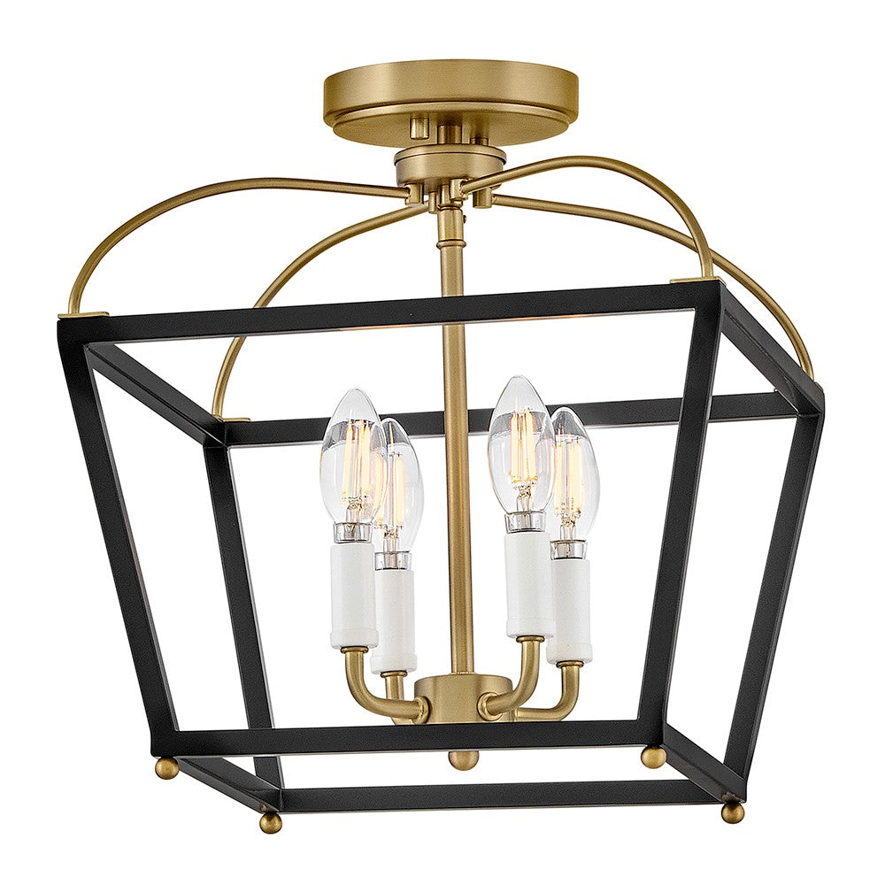 Tate Ceiling Light - 84273BK-LCB by Lark from Cleveland Lighting