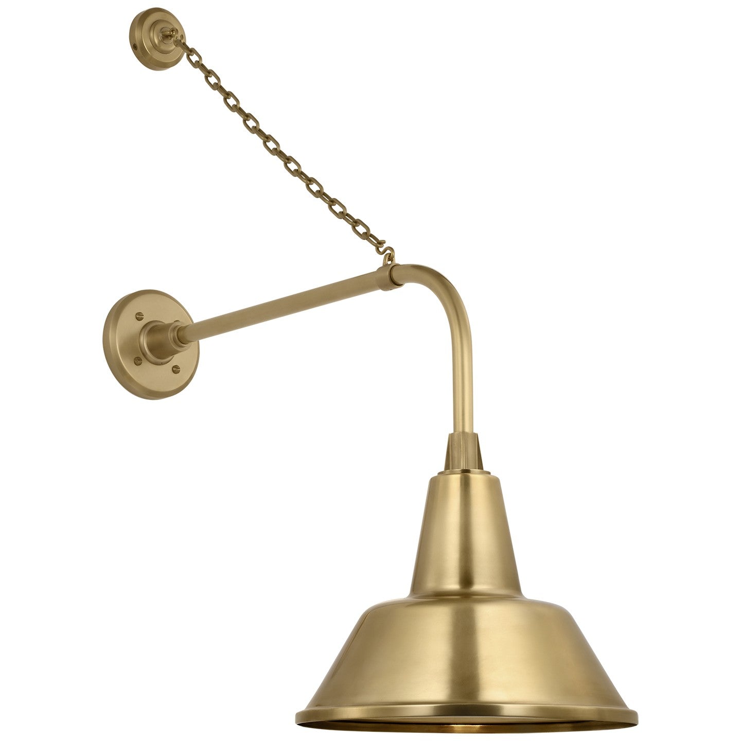 Academy Outdoor Anchored Rex Bowers Shade Wall Light - TOB 2810HAB/S1 ...