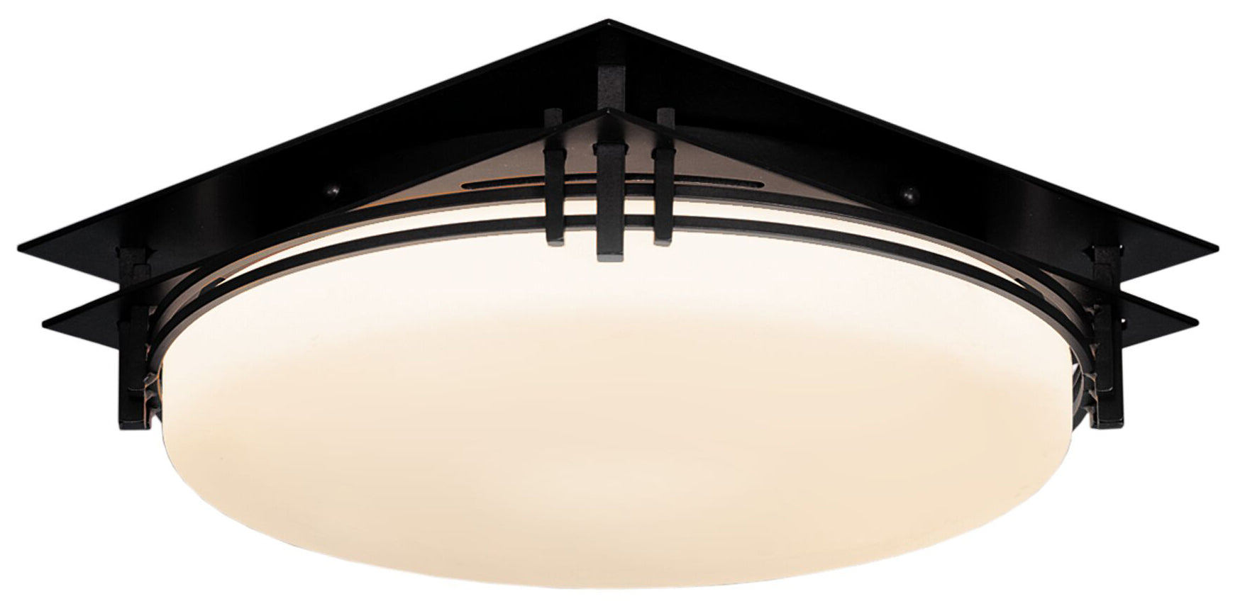 Banded Ceiling Light Fixture - 124394-SKT-10-GG0097 by Hubbardton Forge ...
