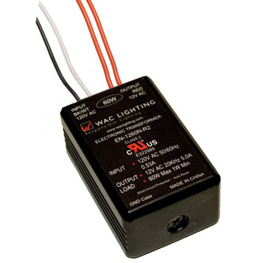 12V Non-Enclosed Class 2 Electronic Transformer | W.A.C. Lighting ...