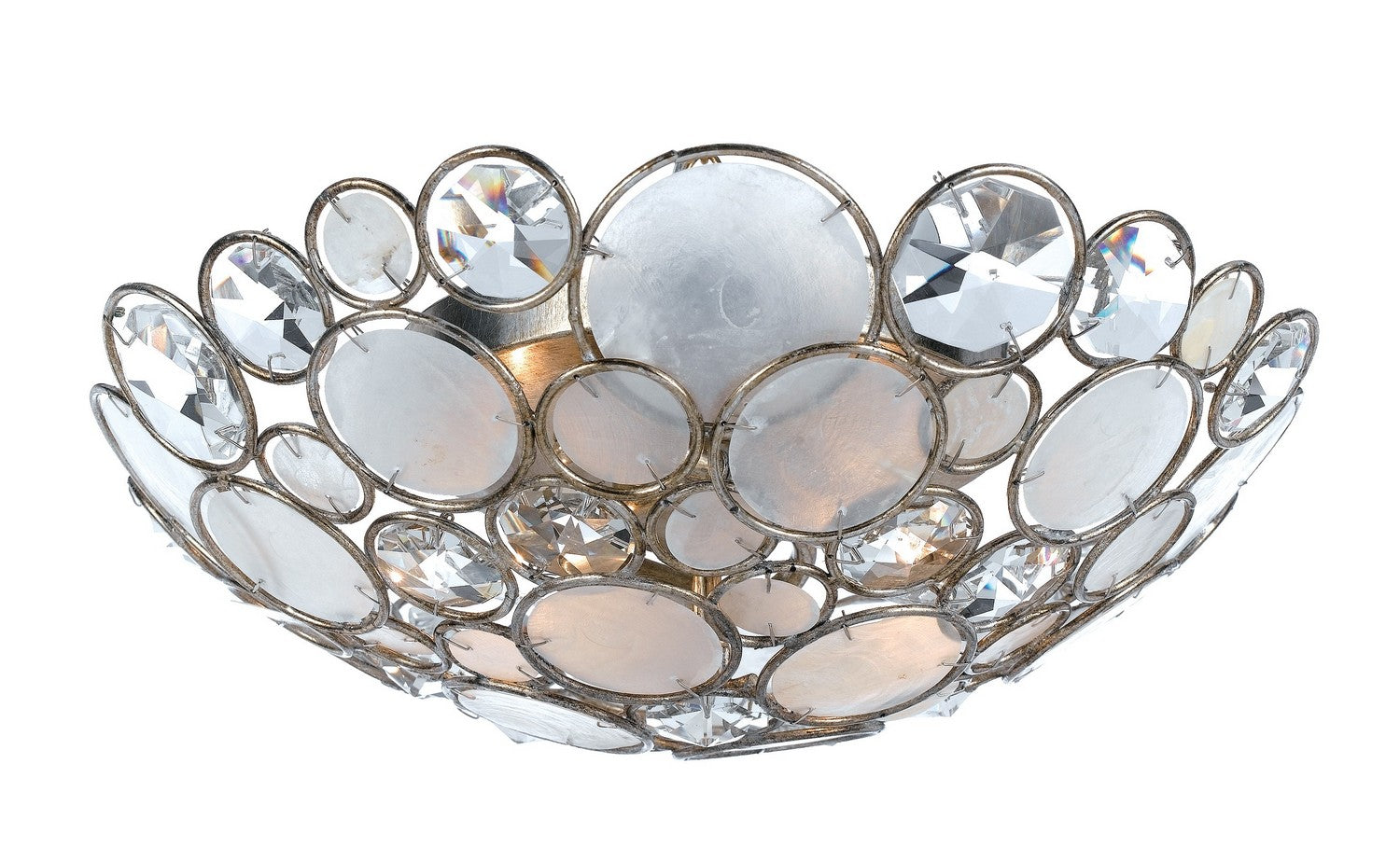 Palla Ceiling Light Fixture - 524-SA by Crystorama from Cleveland Lighting