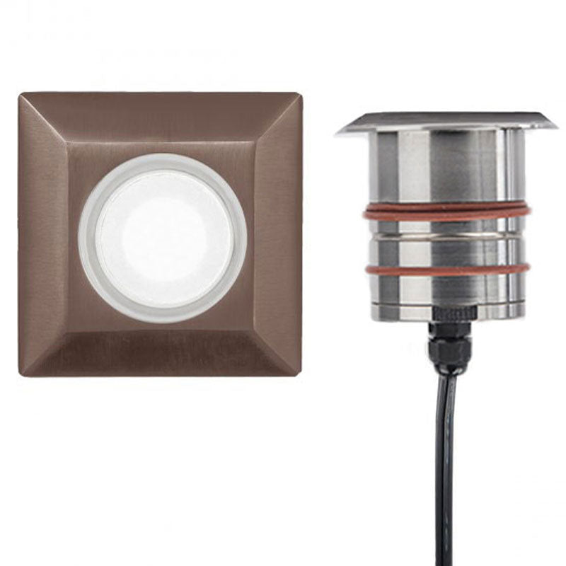 Square 2 Inch Recessed In-Ground Light 12V - 2051-27BS by W.A.C ...