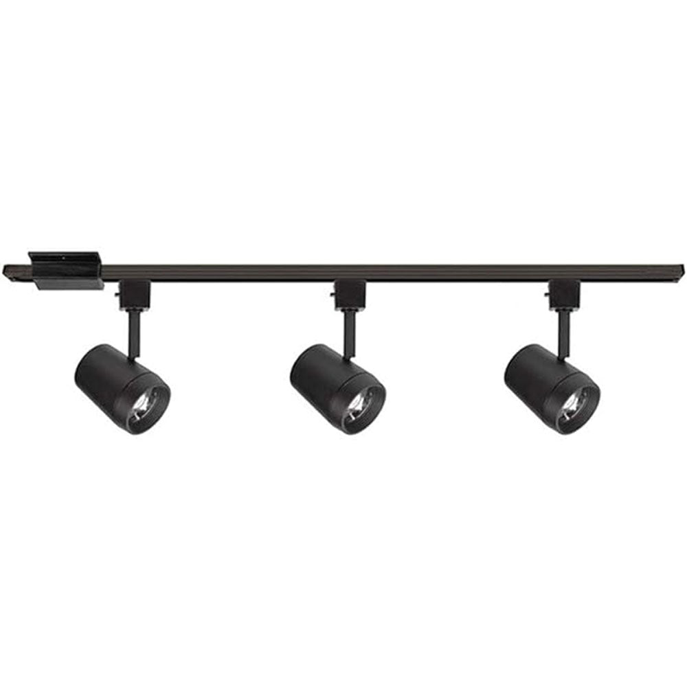 Oculux 120V 3-Light Track Light Kit - H-7011/3-930-BK by W.A.C ...