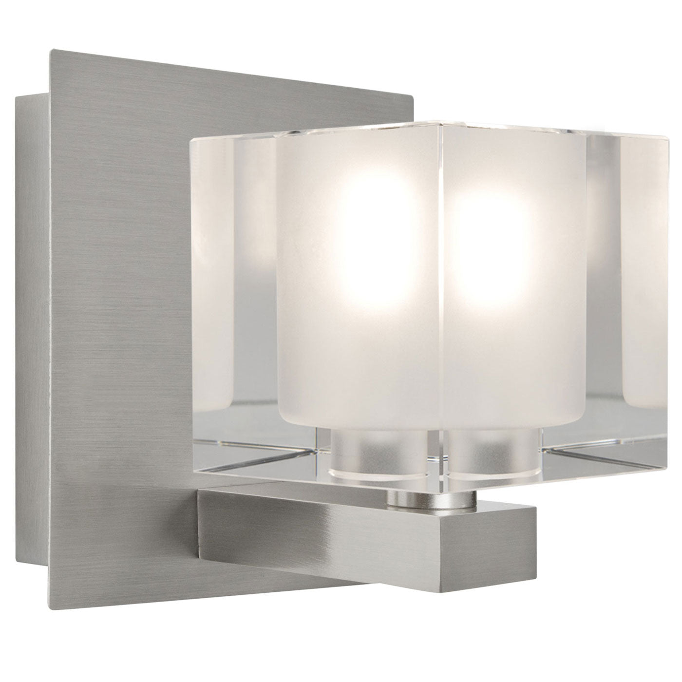 Bolo Wall Light - 1WF-BOLOFR-SN by Besa from Cleveland Lighting