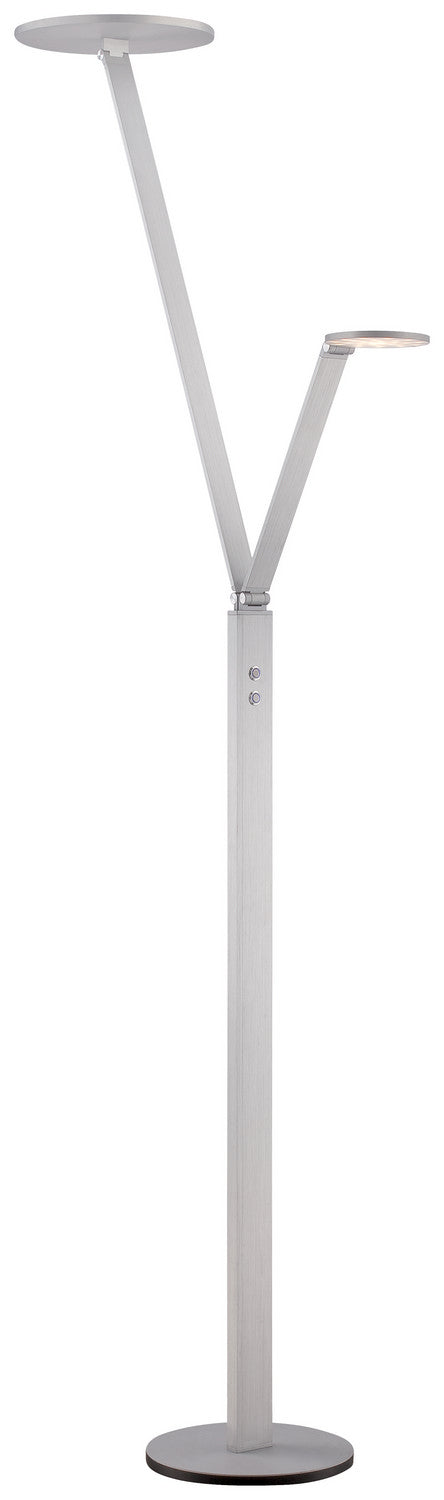 P305 Double LED Floor Task Lamp - P305-3-654-L by George Kovacs from ...