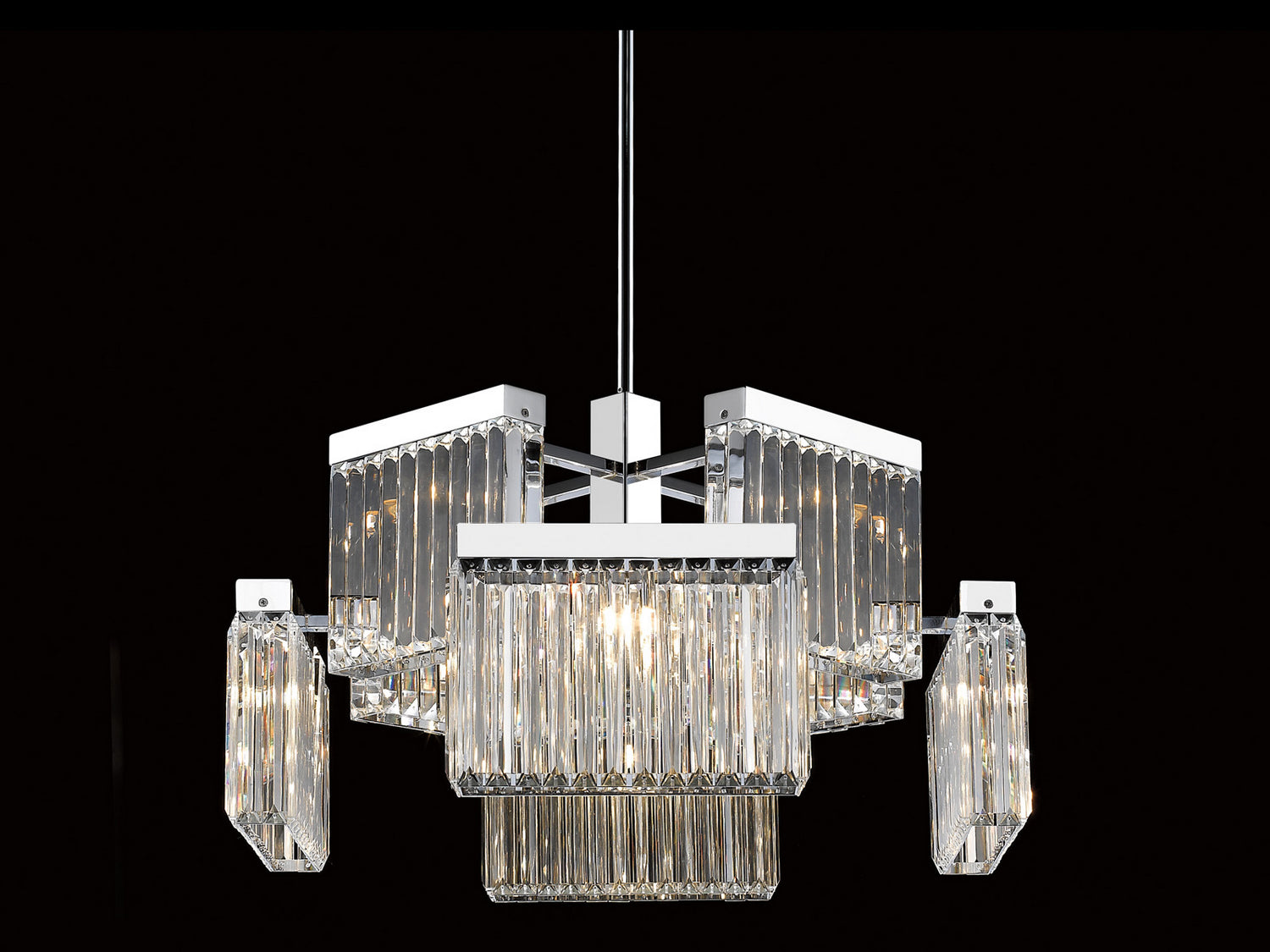 Broadway Chandelier - HF4008-PN by Avenue Lighting from Cleveland Lighting
