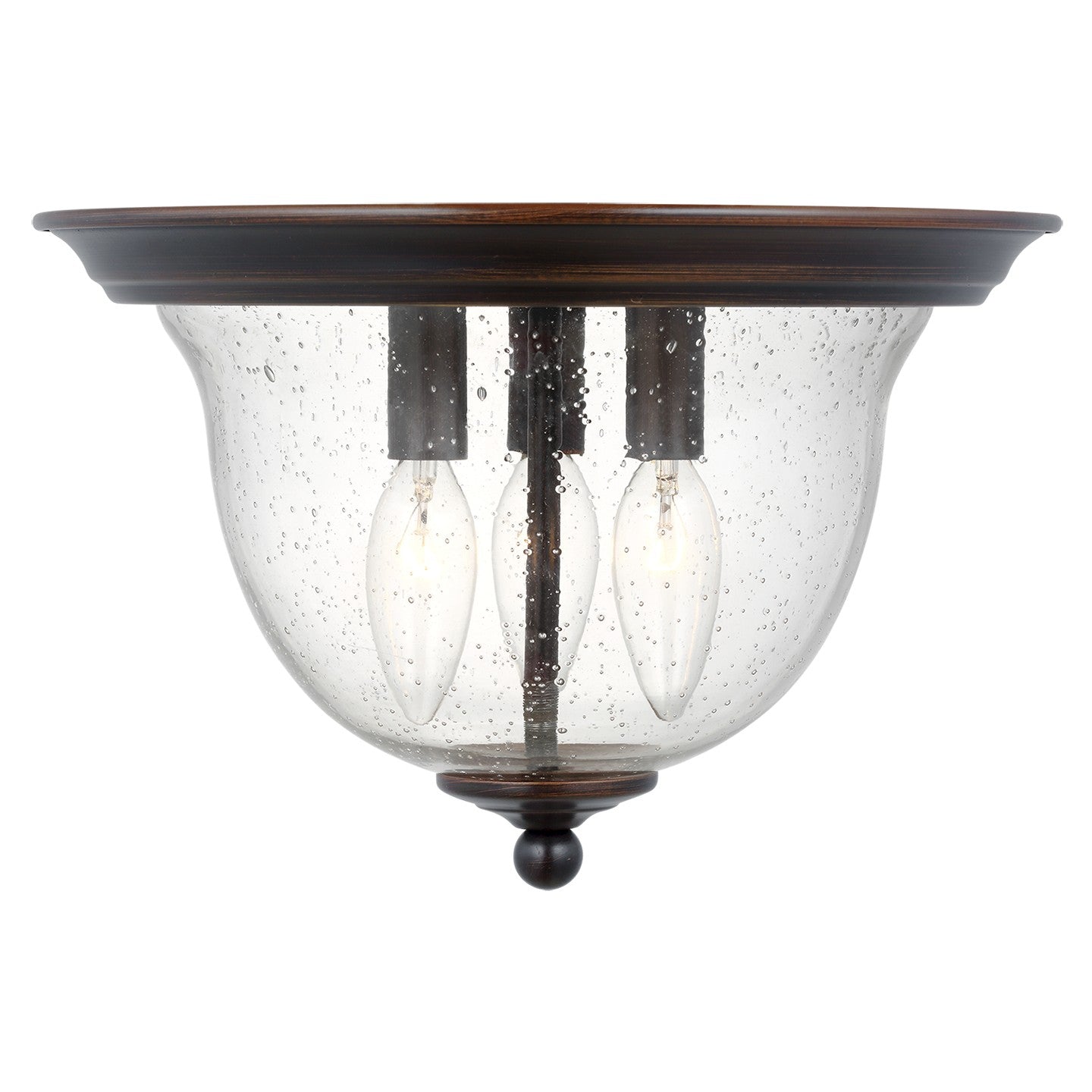 Belton Bowl Flushmount Light | Generation Lighting – Cleveland Lighting