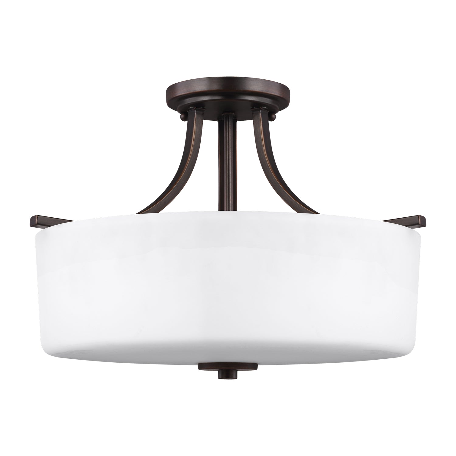 Canfield Semi Flush Ceiling Light | Generation Lighting – Cleveland ...