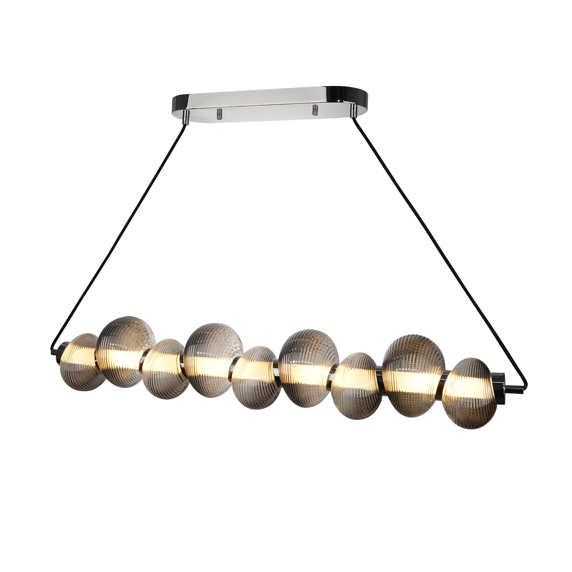 Ariel Linear Chandelier - AC7802CH by Artcraft from Cleveland Lighting