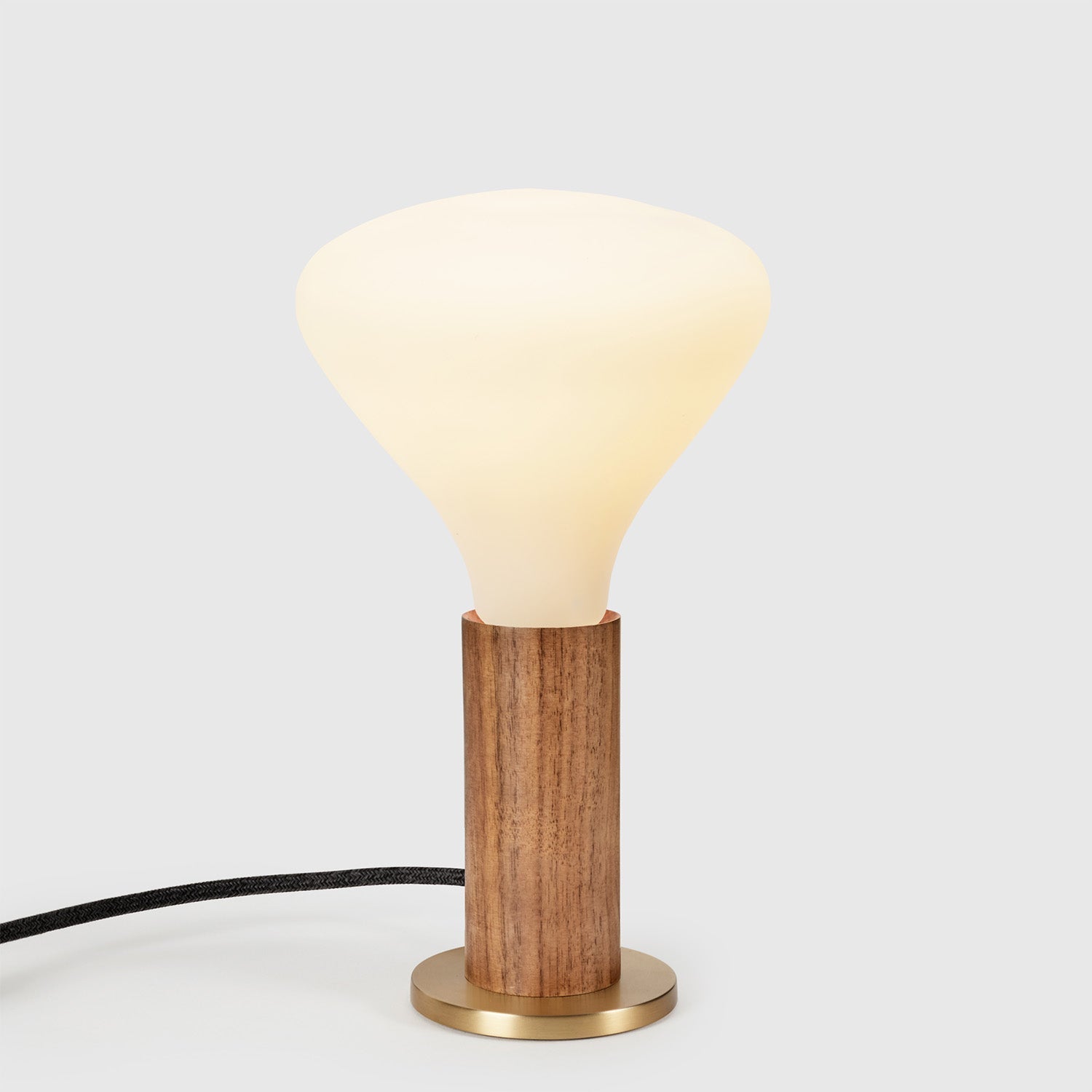 Knuckle Table Lamp in Walnut + Noma | Tala – Cleveland Lighting