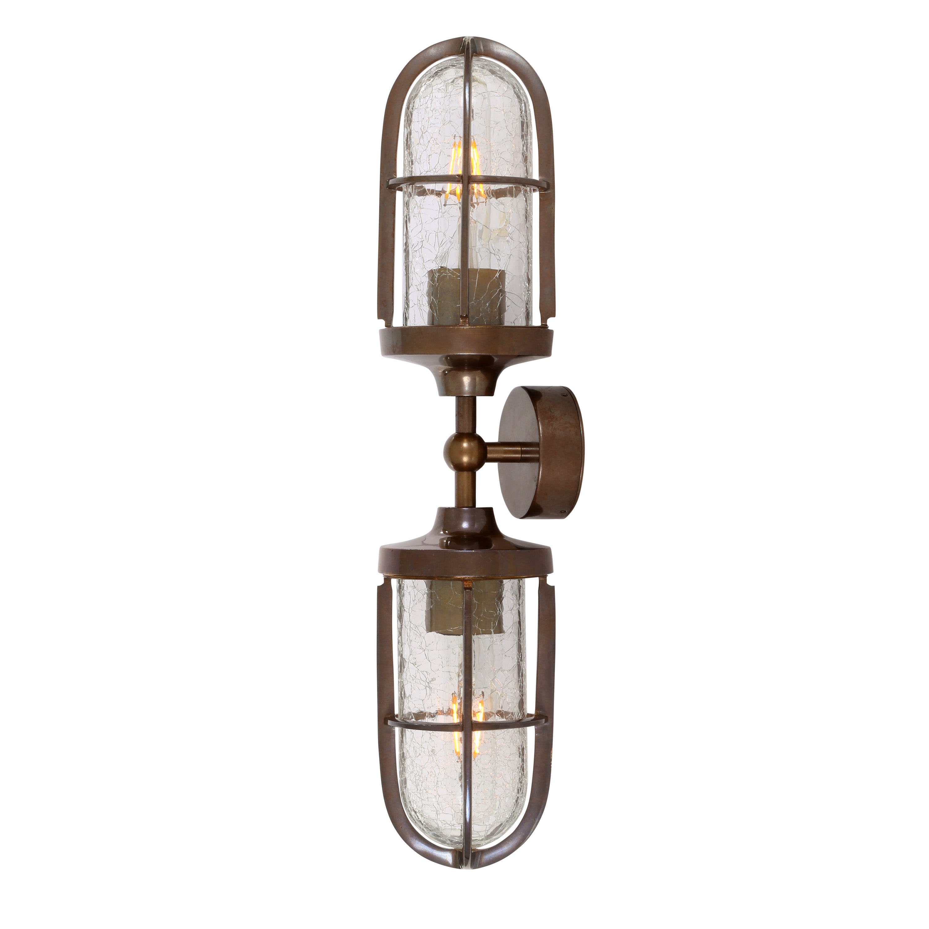 Clayton Double Wall Light by Mullan Lighting from Cleveland Lighting