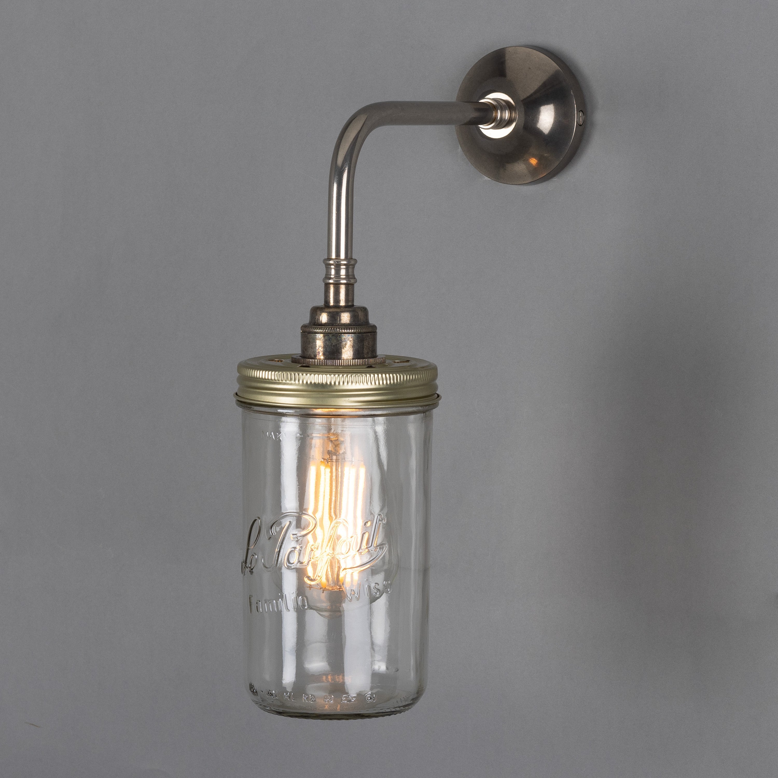 Jam Jar Wall Light by Mullan Lighting from Cleveland Lighting