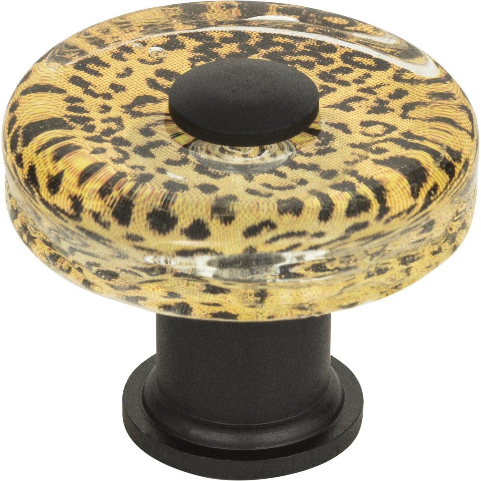 Cheetah Glass Round Knob | Atlas Homewares – Cleveland Lighting