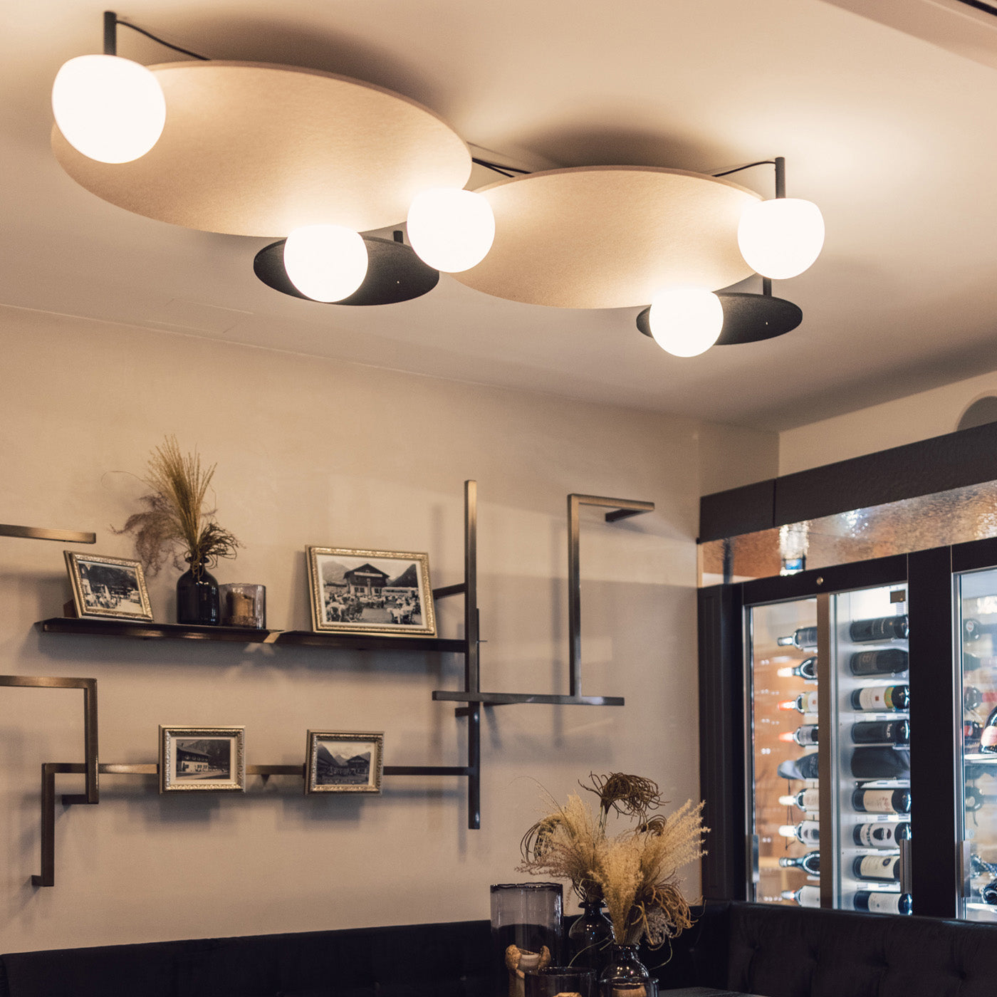 Circ 3825 LED Flush Mount by Estiluz from Cleveland Lighting
