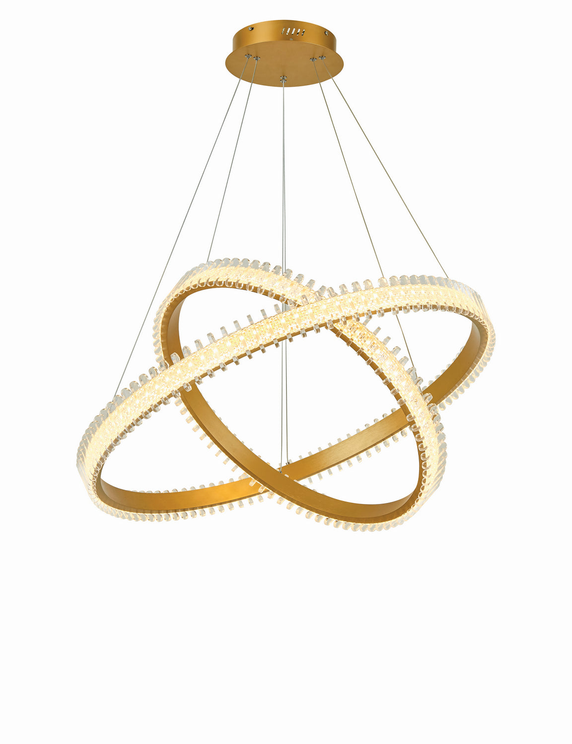 Fusion Foyer Chandelier | Thumprints – Cleveland Lighting