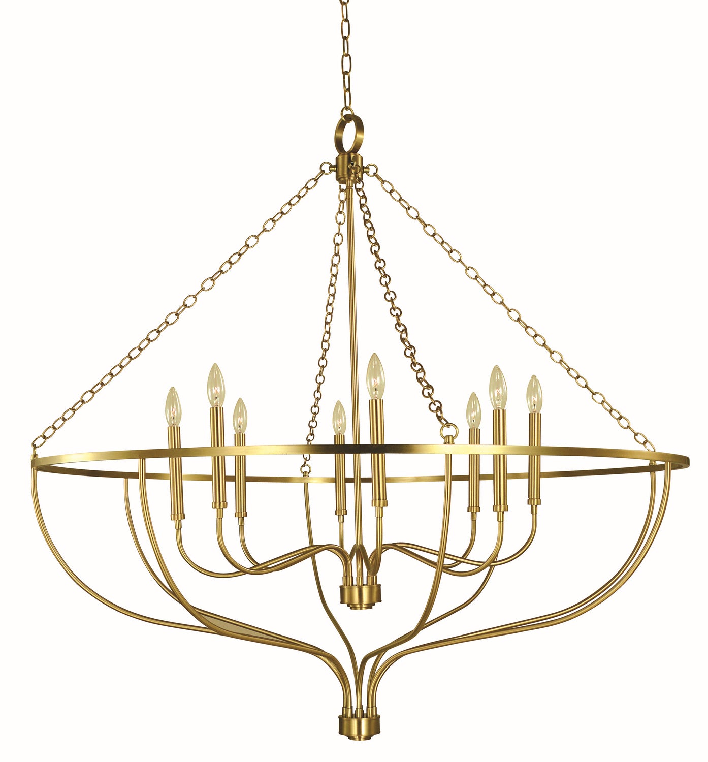 West Town Chandelier - 5688 BR by Framburg from Cleveland Lighting